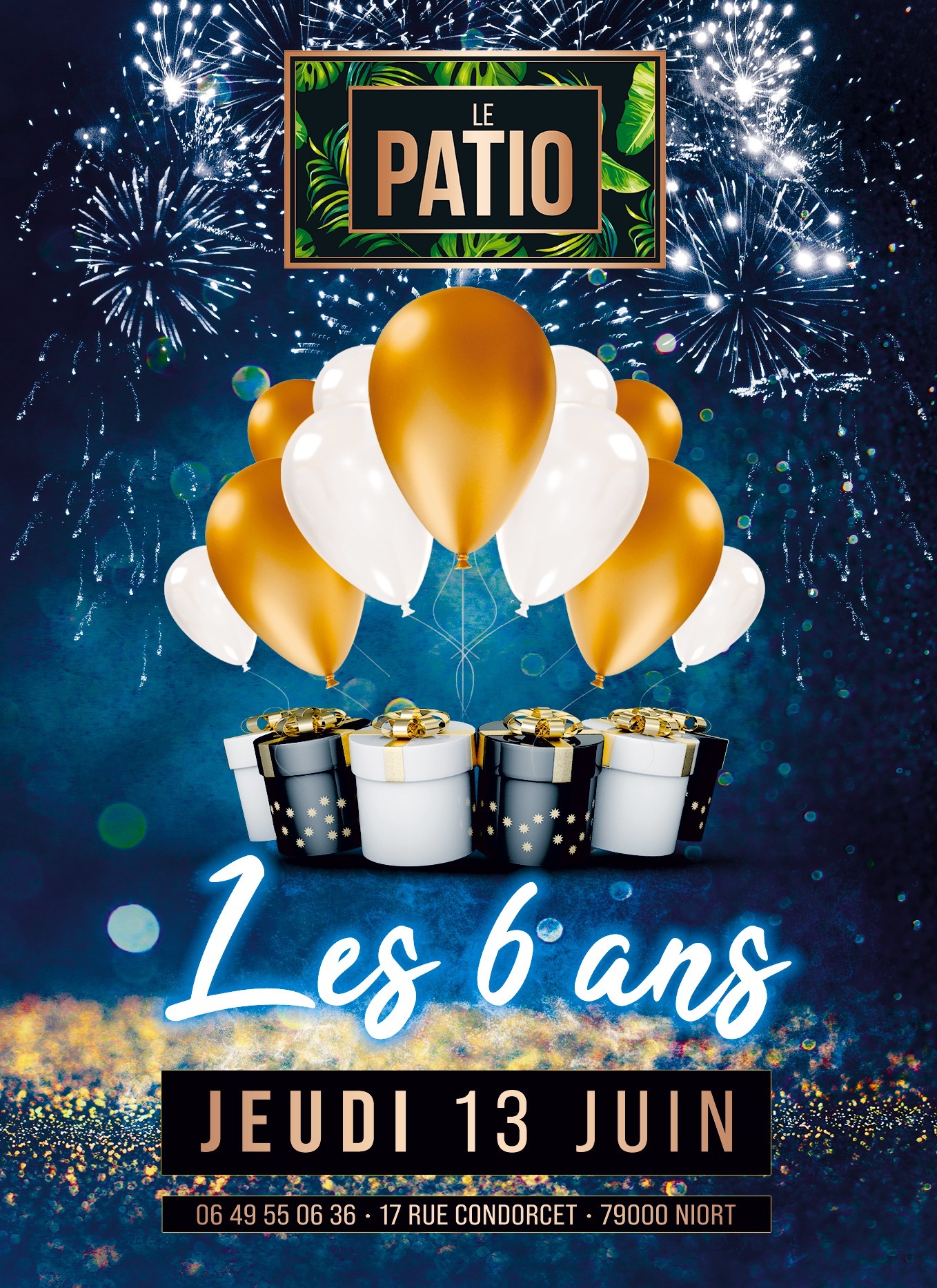 Soirée : Les 6 ans du Patio – Sortir à Niort